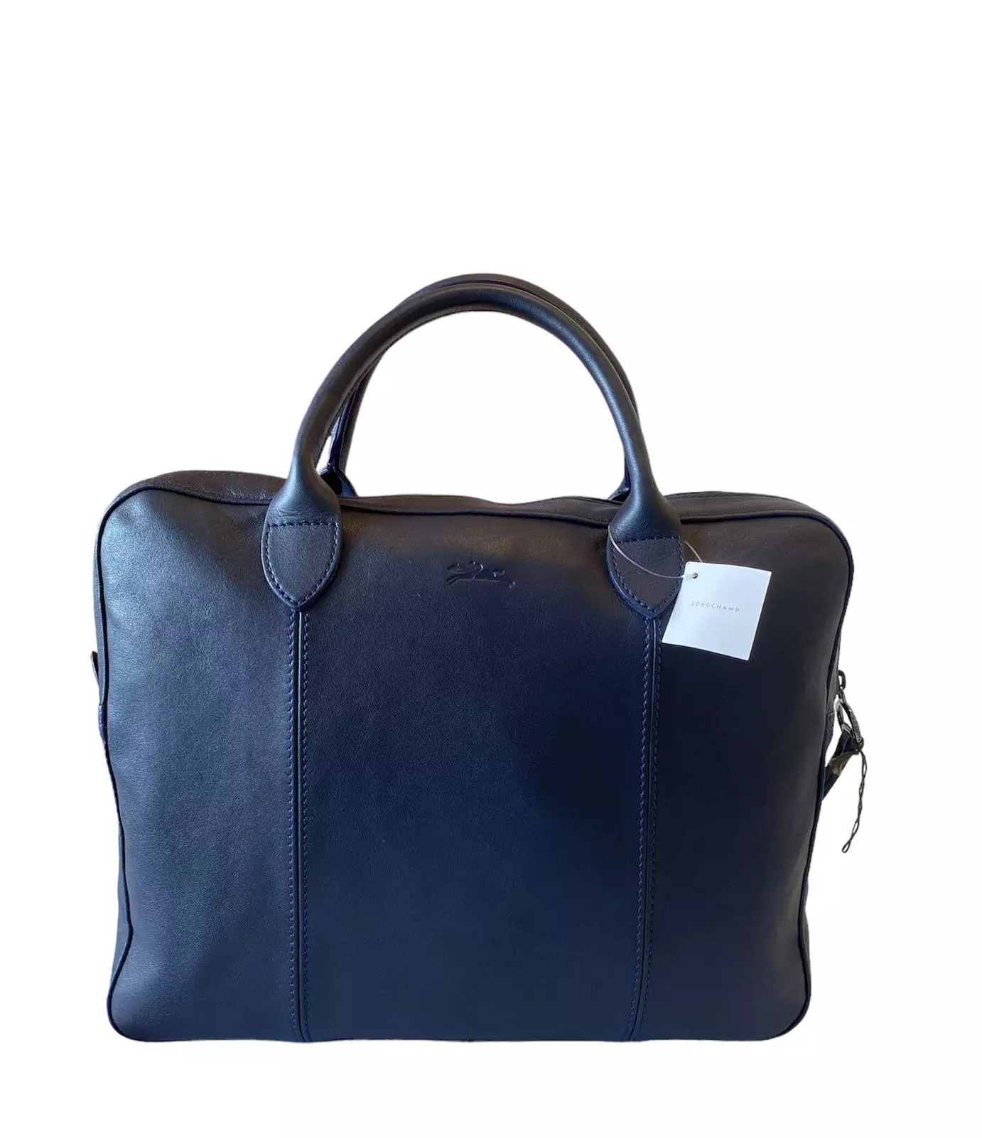 Jual LONGCHAMP Longchamp Laptop Bag Cuir Navy Original 2024 | ZALORA ...