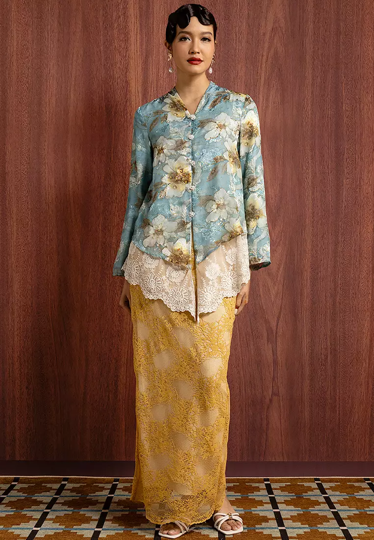 Buy Zalia ALICE EMBROIDERY KEBAYA 2026 Online | ZALORA