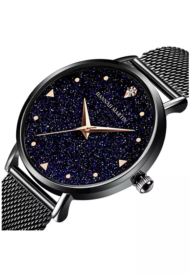 Buy HANNAH MARTIN Eternity Women Stainless Quartz Watch 2026 Online ...