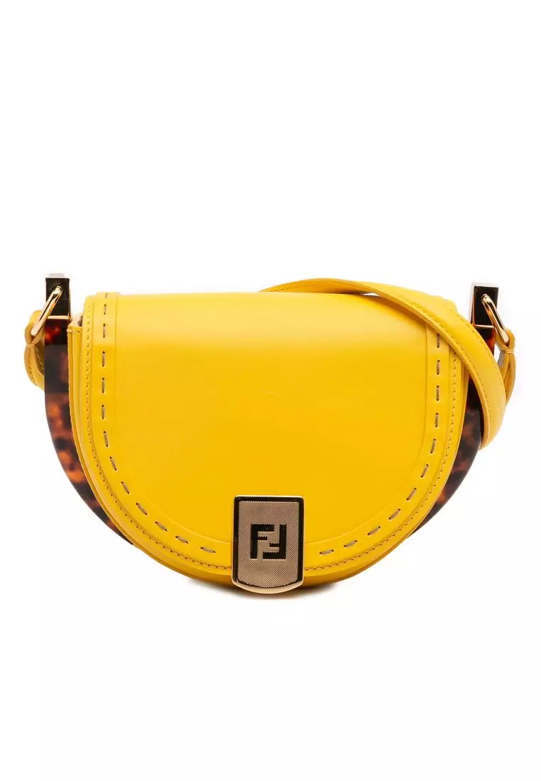 Buy Fendi Pre-Loved Fendi Leather Moonlight Crossbody Online | ZALORA ...