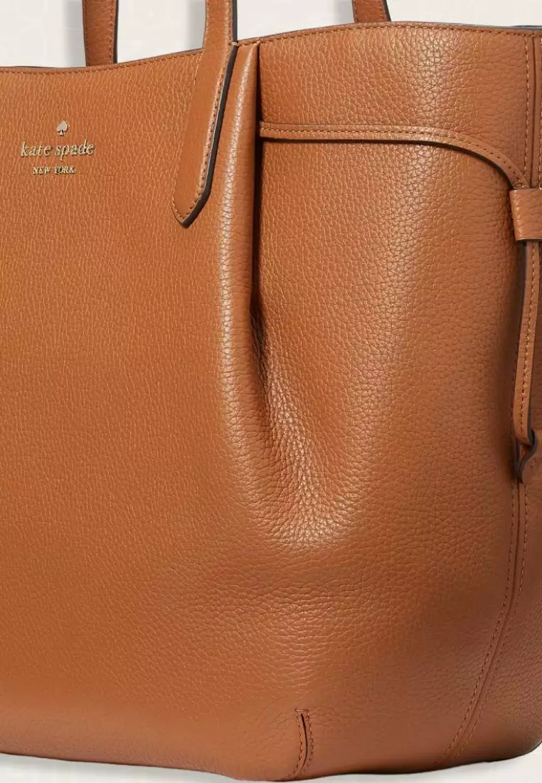 Jual Kate Spade Kate Spade Dumpling Tote Warm Gingerbread Original 2026 ...