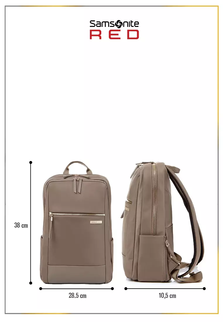 Jual Samsonite Samsonite Red Label Aree Backpack M - Beige Original ...
