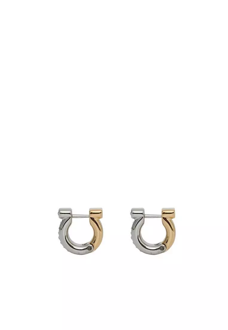 Buy Salvatore Ferragamo Brass Hoop Earring 2026 Online | ZALORA Philippines