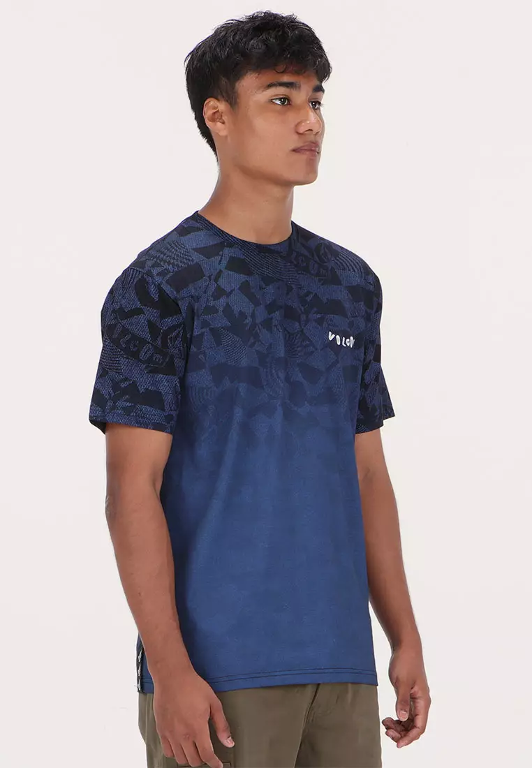 Jual Volcom MCT PISTOLERO SHORT SLEEVE TEE BLUEBERRY Original 2026 ...