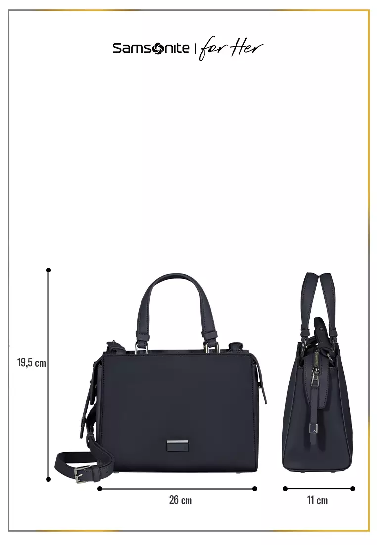Jual Samsonite Samsonite BE-HER Handbag XS - Dark Navy Original 2024 ...