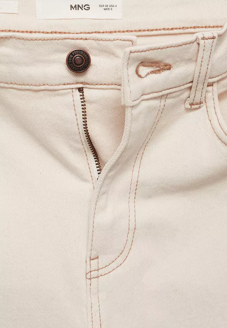 Mango New Mom Comfort High-Rise Jeans 2025 | Buy Mango Online | ZALORA ...