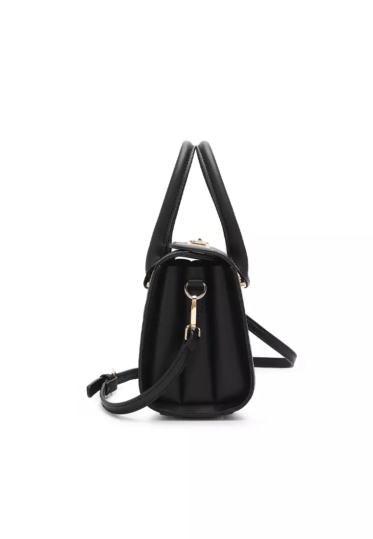 Jual Swiss Polo Monogram Top Handle Bag / Sling Bag / Crossbody Bag ...