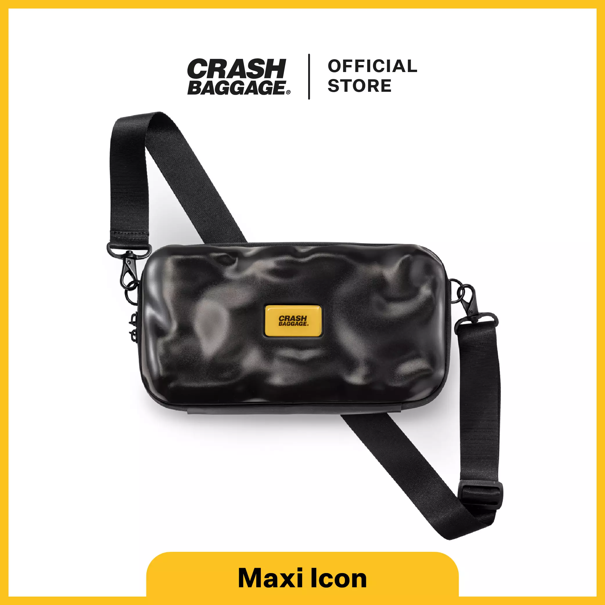 Jual CRASH BAGGAGE Crash Baggage Maxi Icon Maxi Case Black Original ...