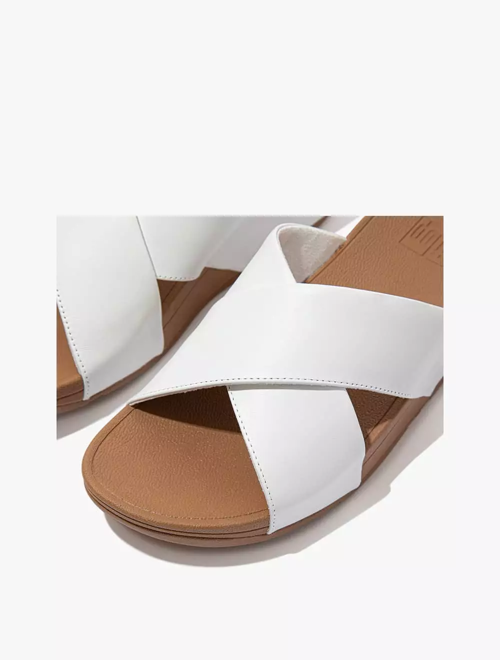 Jual FitFlop FITFLOP LULU LEATHER CROSS WOMEN'S SLIDES- URBAN WHITE - White Original 2024 ...