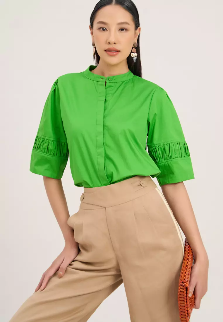 Buy F2 - Fashion and Freedom Fluorescent Green Kate Top Online | ZALORA ...