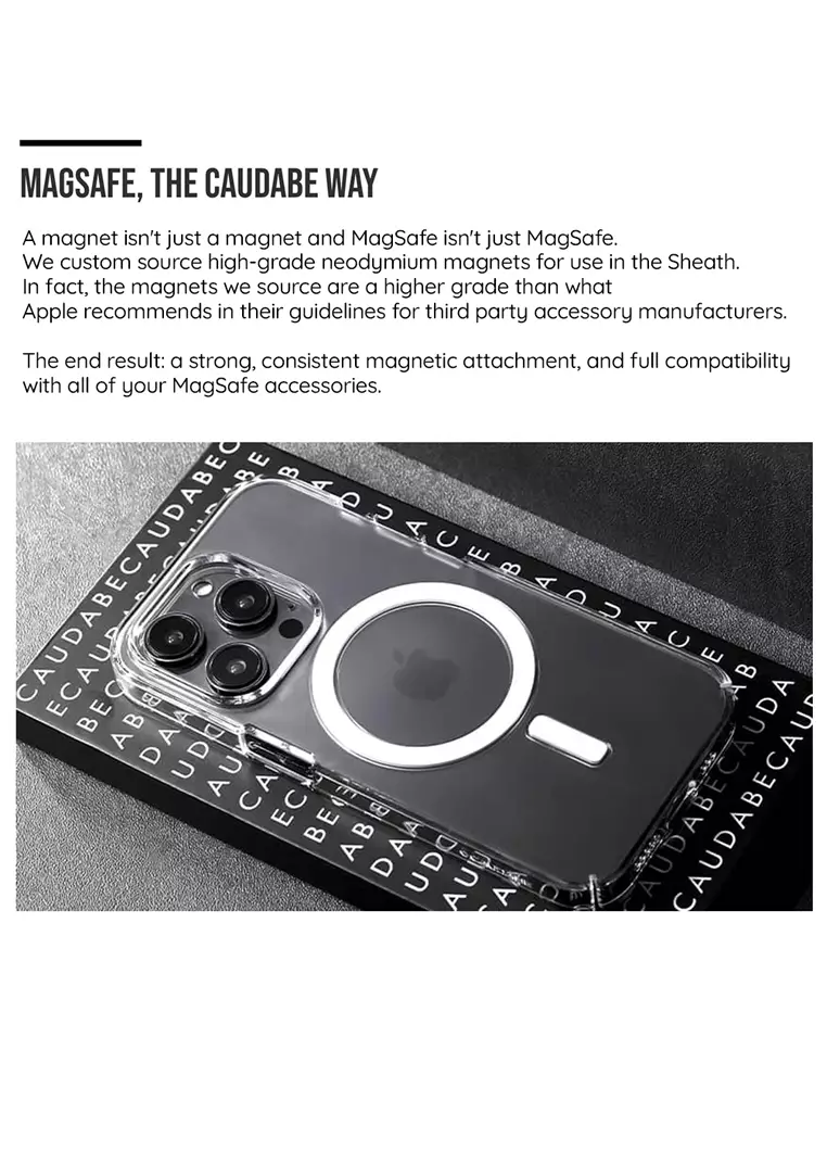 Jual Caudabe Original Case iPhone 14 Pro Max 6.7" - Caudabe Lucid Clear ...