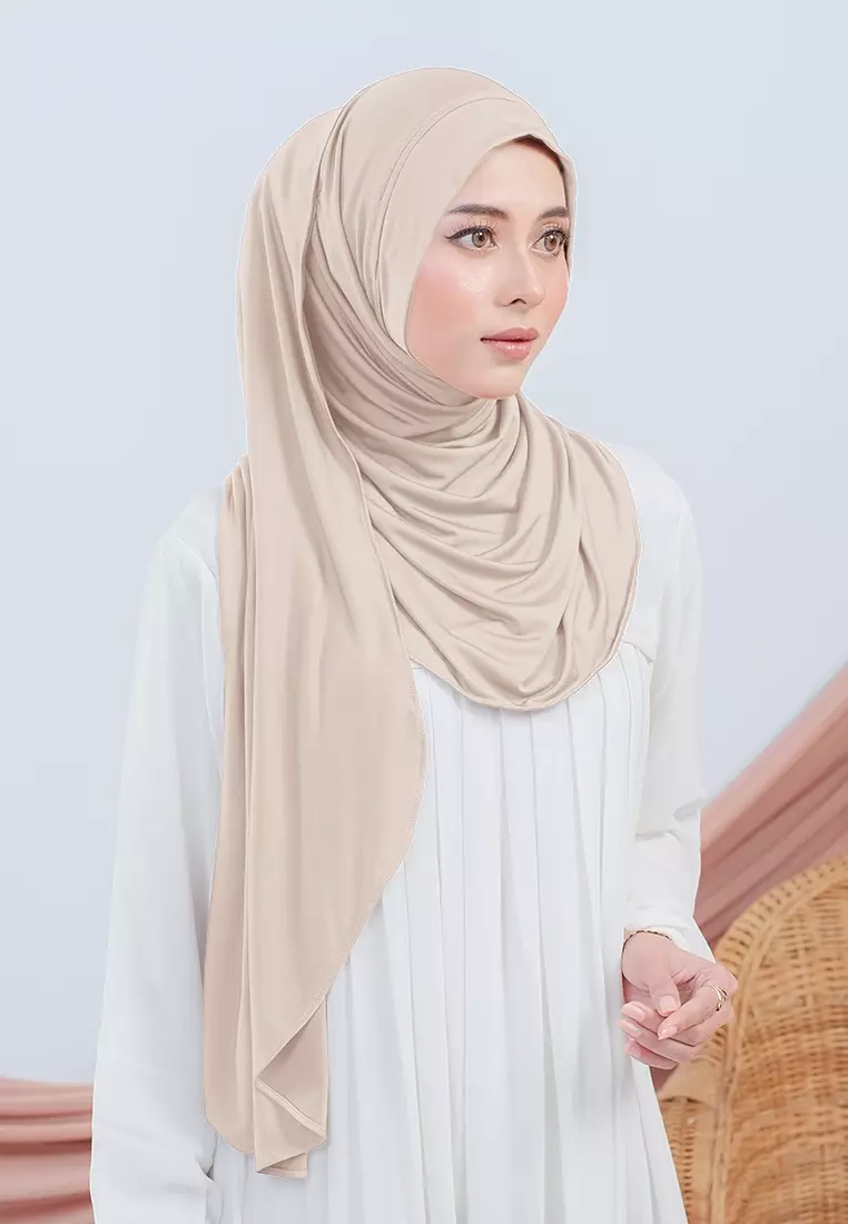 Jual Cantik Kerudung HIJAB INSTAN FAYZA - NUDE Original 2025 | ZALORA Indonesia