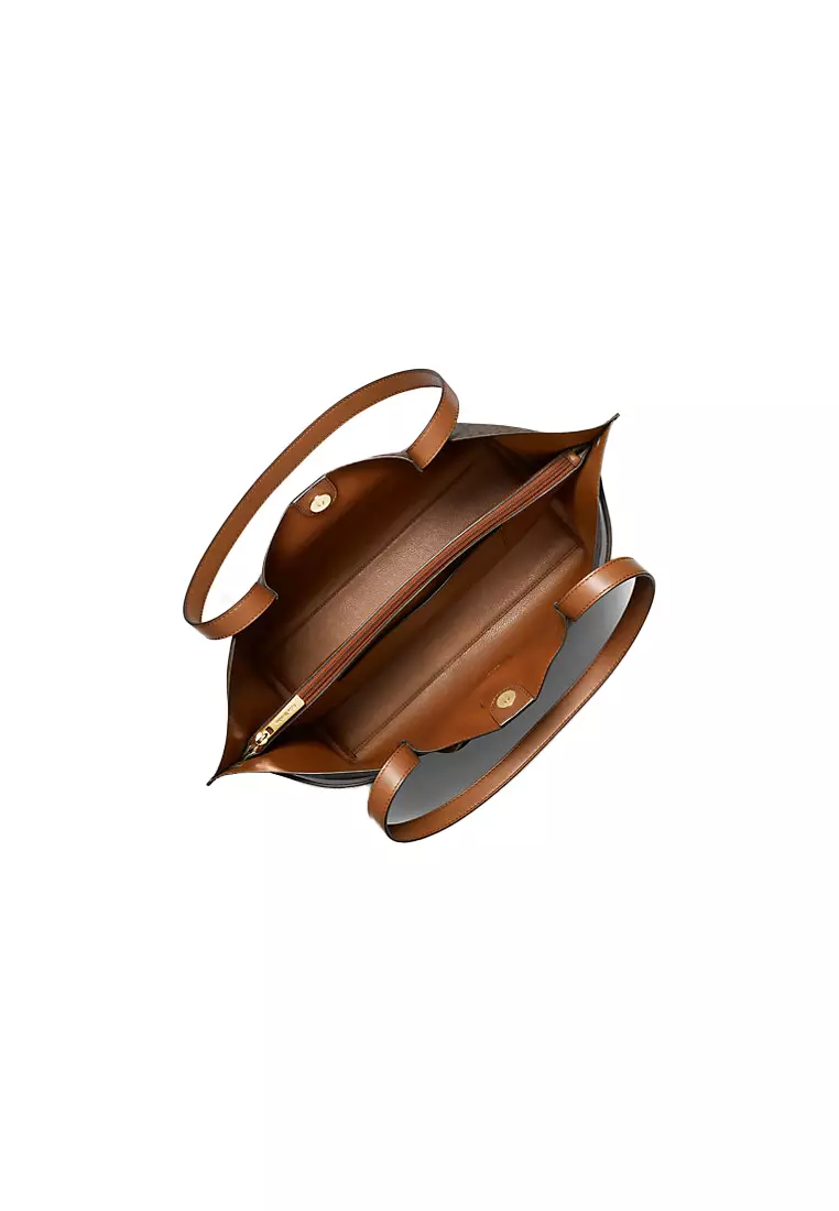 Jual MICHAEL KORS MICHAEL KORS EMILIA Women's Deep Brown Print/Acorn ...