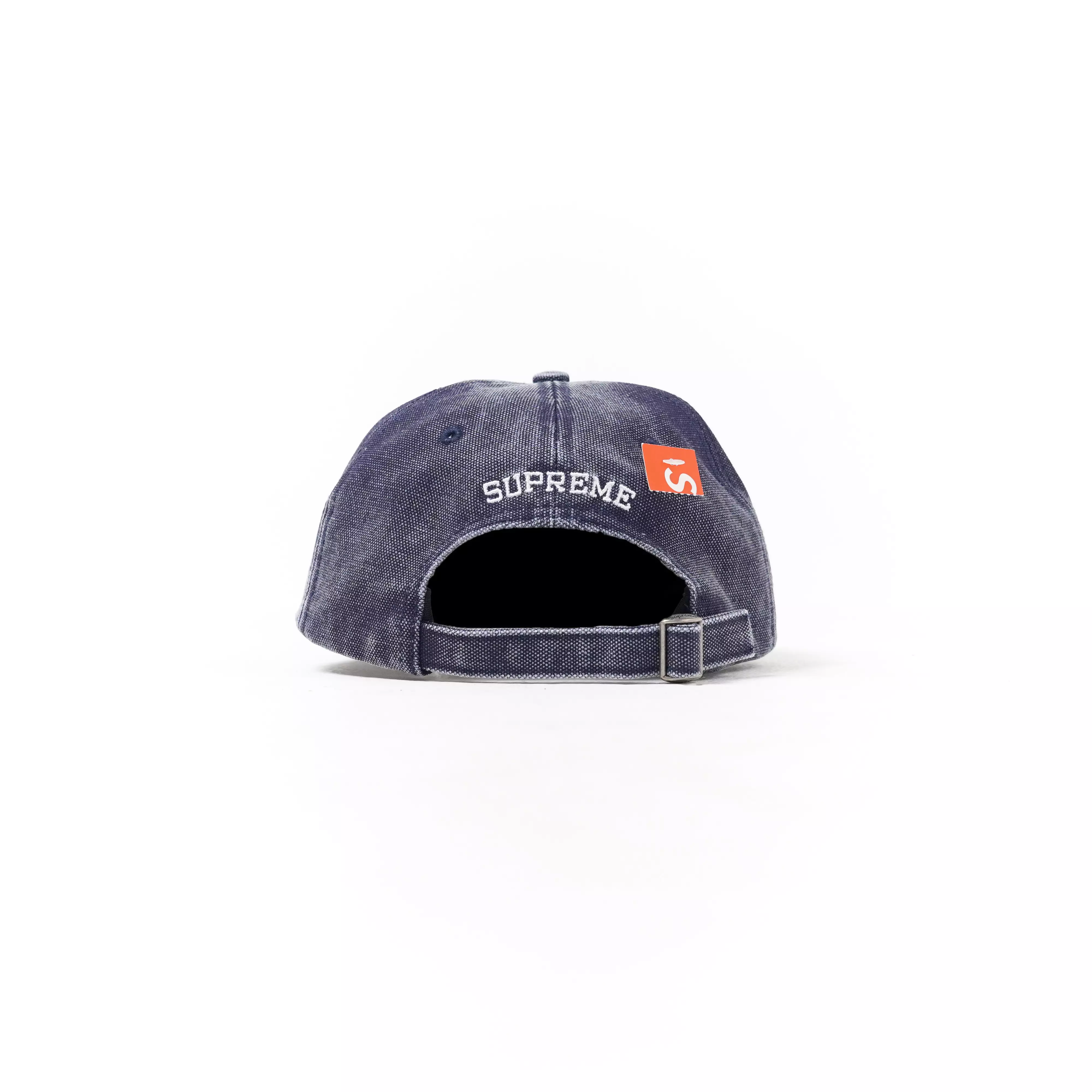 Jual Supreme Topi SUPREME PIGMENT COATED S LOGO NAVY CAP 100% ORIGINAL ...