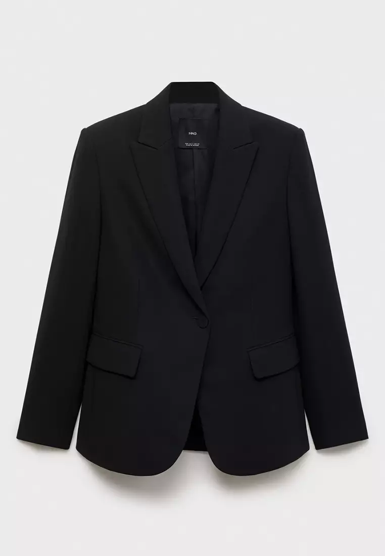 Buy Mango Structured Suit Jacket Online | ZALORA Malaysia