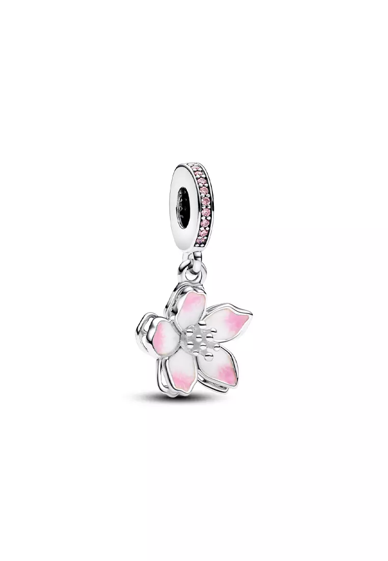 Buy PANDORA Pandora Cherry Blossom Dangle Charm Online | ZALORA Malaysia