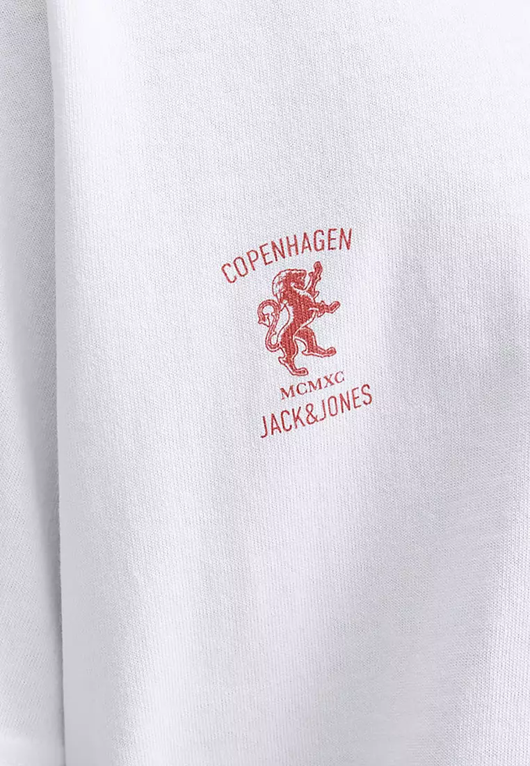 Buy Jack & Jones Cambridge Emblem T-Shirt 2026 Online | ZALORA