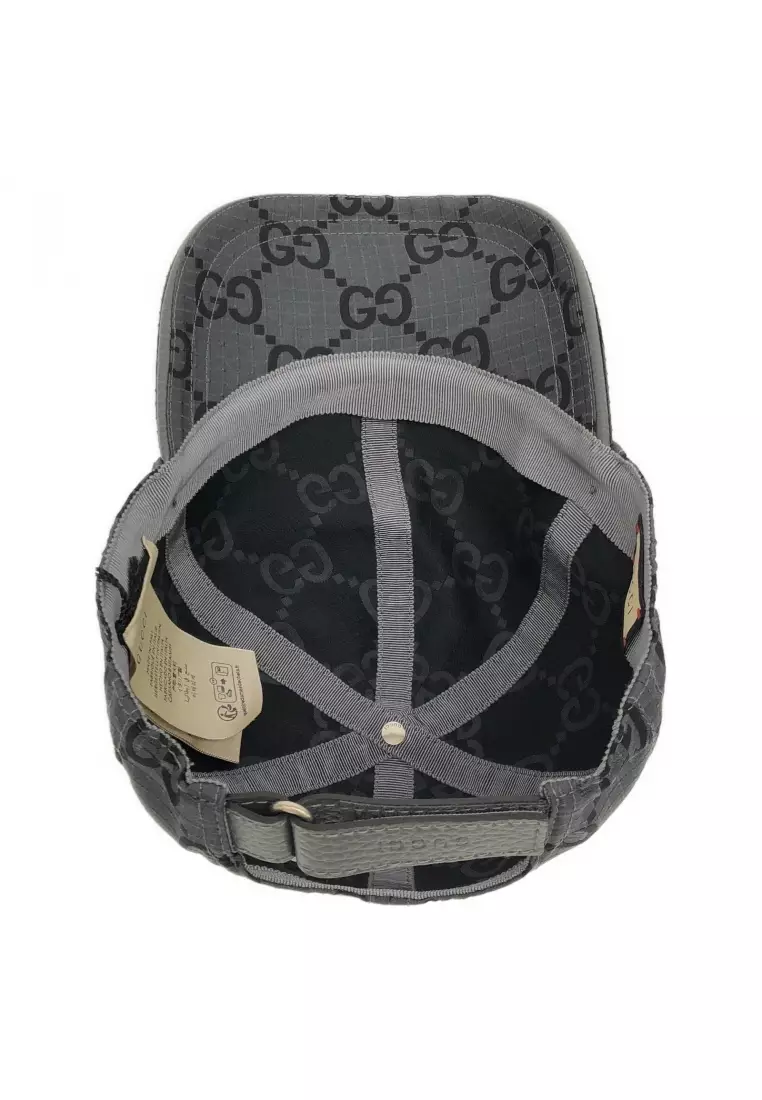Buy Gucci Pre-Loved Gucci baseball cap cap gray 2025 Online | ZALORA ...