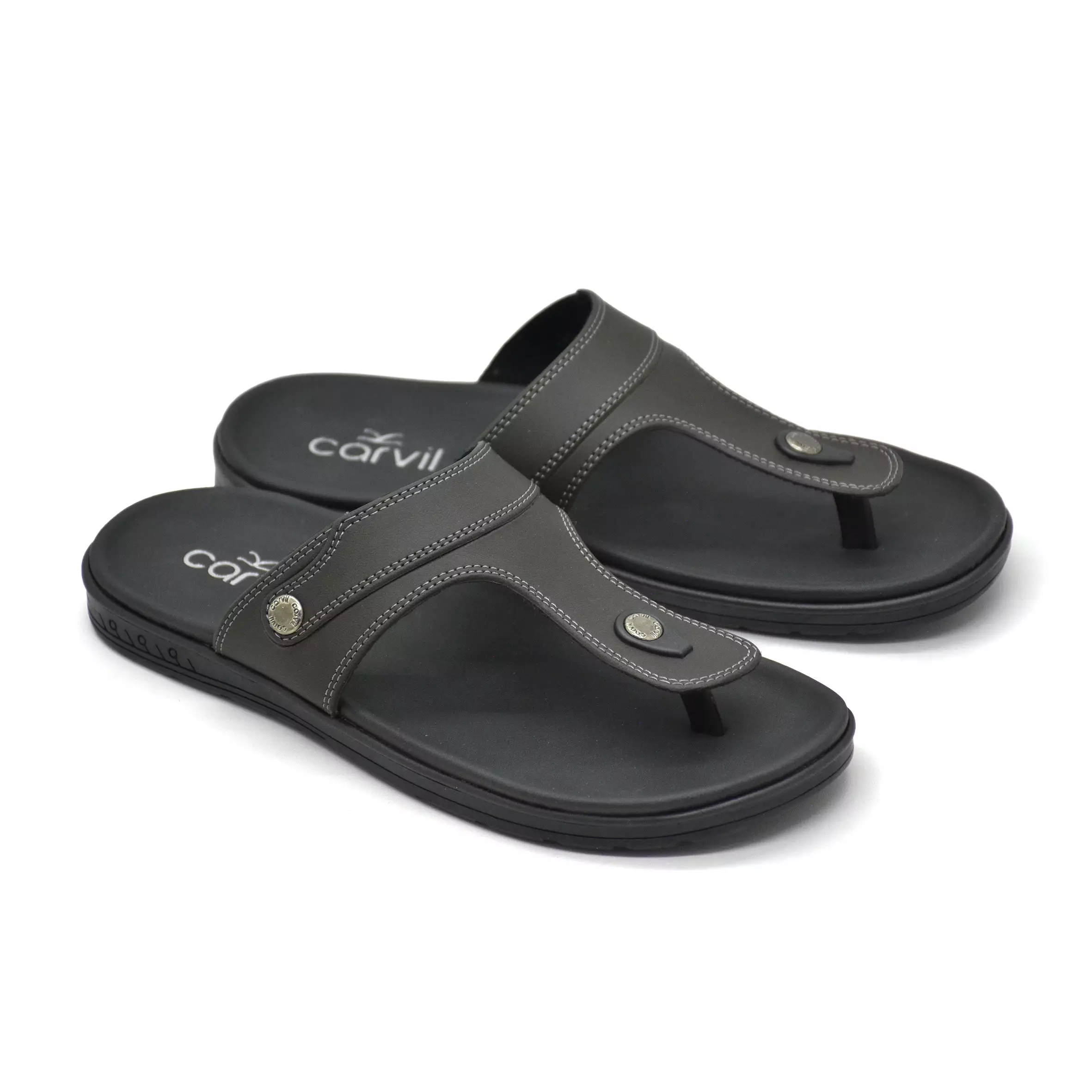 Jual Carvil Carvil Sandal Pria Wigan-01 M Black Original 2025 | ZALORA ...