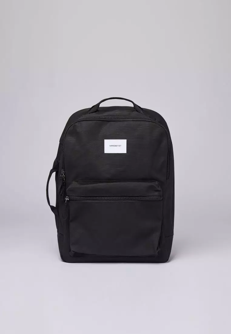 Sandqvist Sandqvist August Backpack - Black 2025 | Buy Sandqvist Online ...