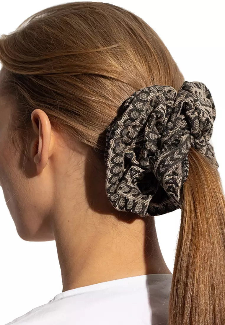 Buy Marc Jacobs Monogram Jacquard Scrunchie in Natural Jacquard ...
