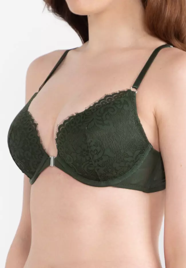 Jual Hunkemoller Cardi Padded Push-up Underwired Bra Original 2024 | ZALORA Indonesia