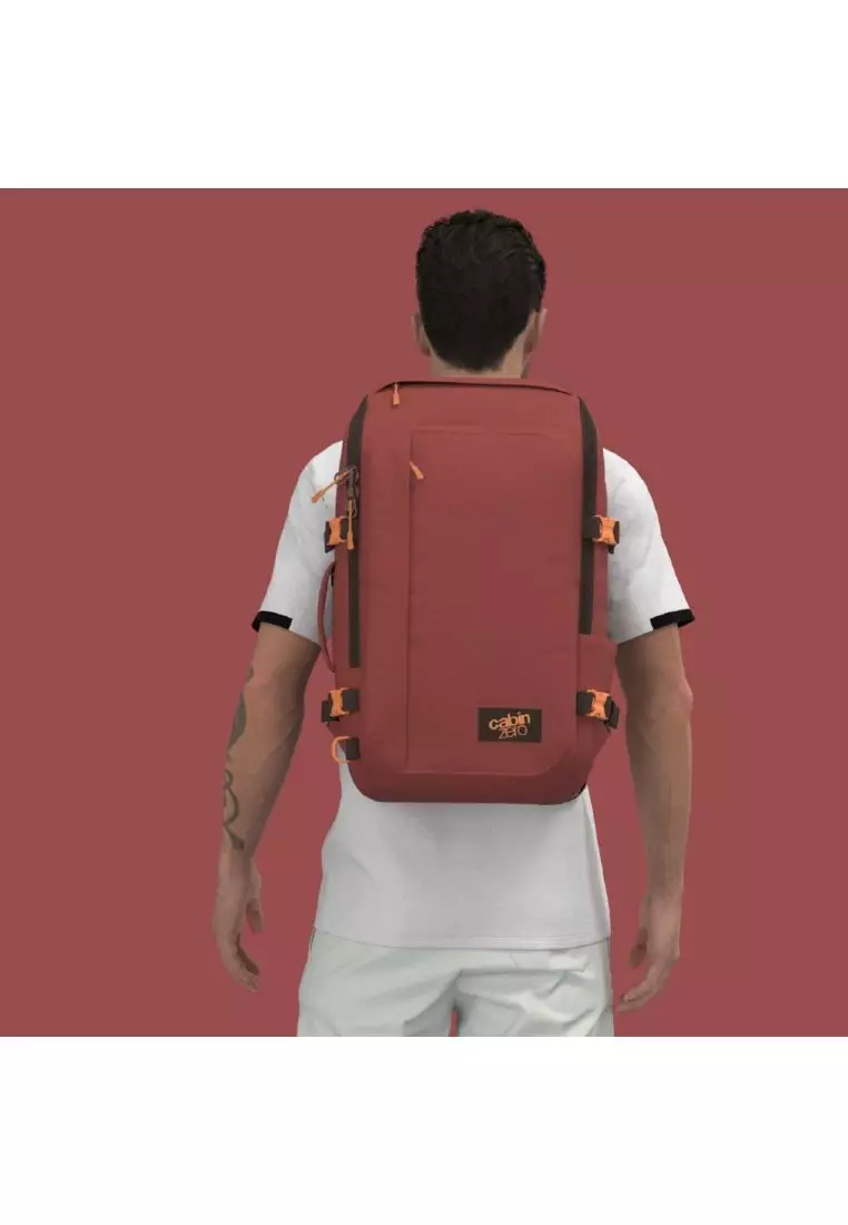 Buy Cabinzero Cabinzero Adventure Cabin Backpack 32L (Sangria Red ...