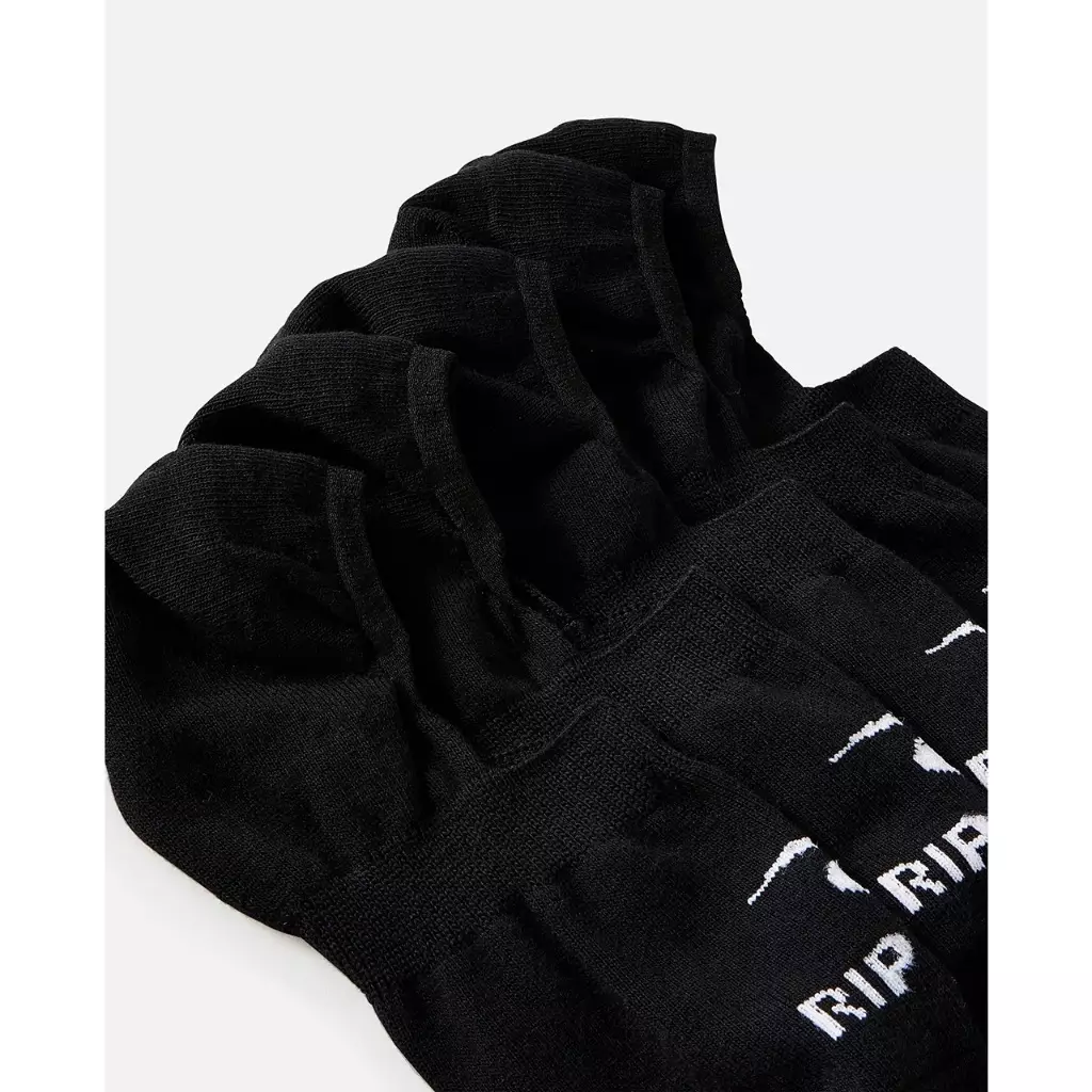 Jual Rip Curl Rip Curl Kaos Kaki Mens Invisible Sock - 5 Pack Black ...