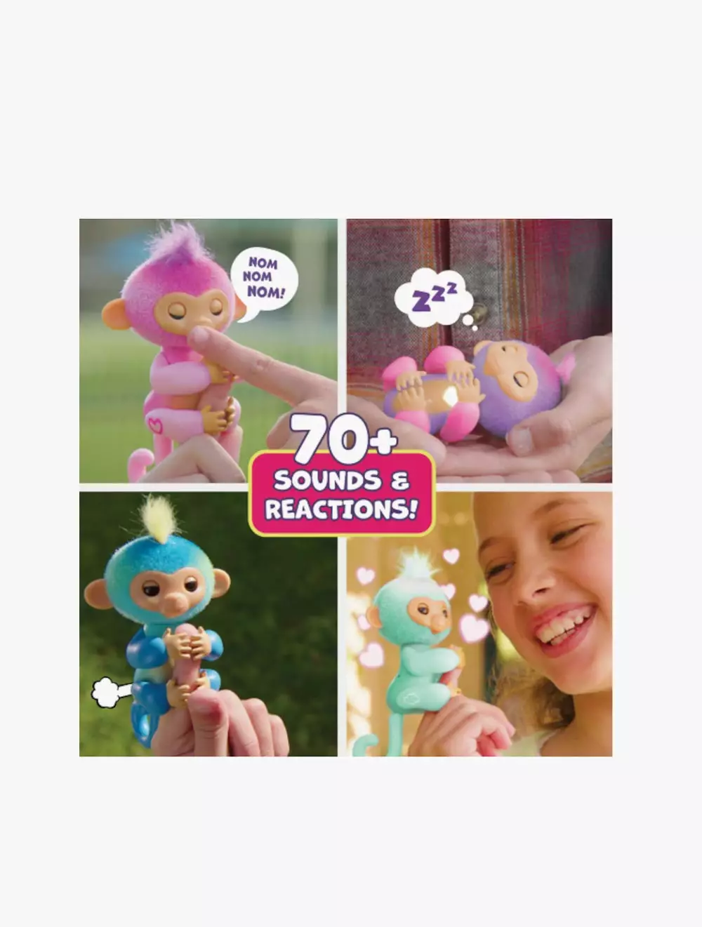 Jual LA Toys Fingerlings Basic Monkey Leo -FGL3115 Original 2025 ...