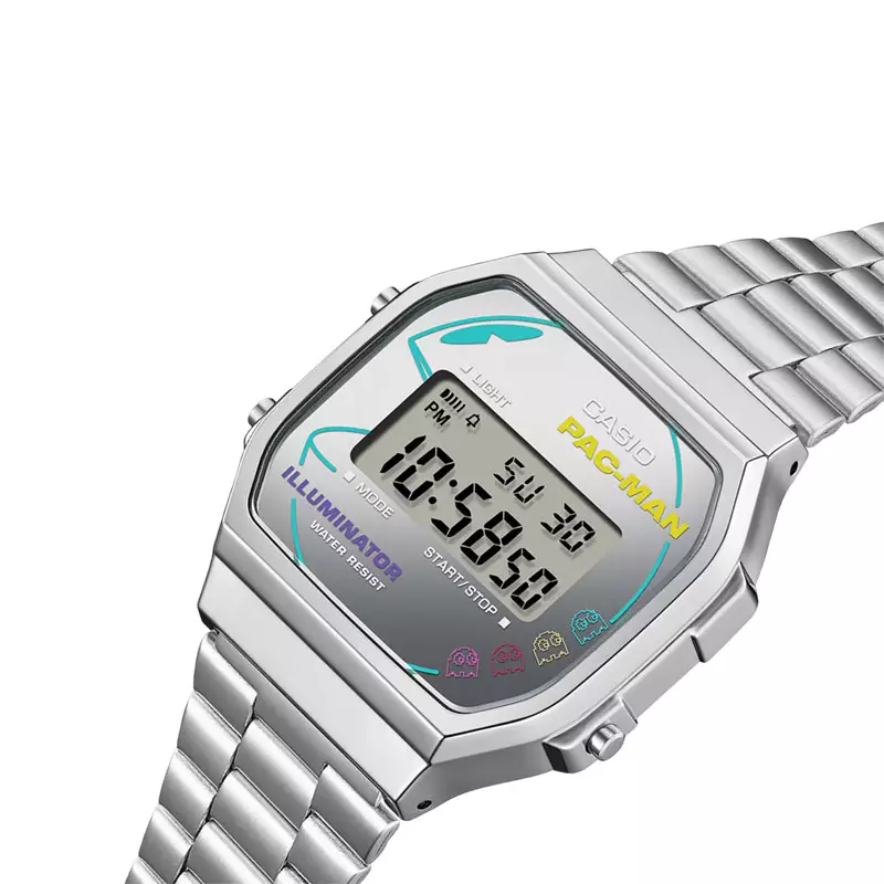Jual Casio Jam Tangan Unisex Casio General A168WEPC-7ADR PAC-MAN ...