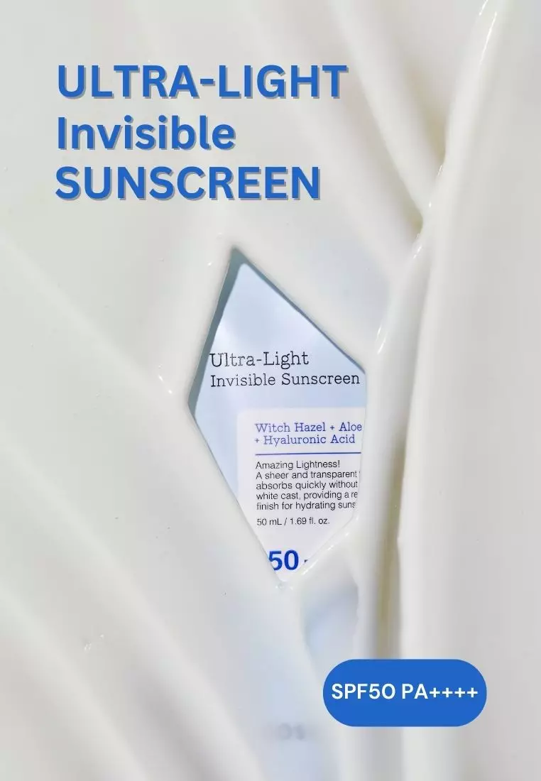 Buy COSRX Cosrx Ultra-Light Invisible Sunscreen SPF50 PA++++50ml 2025 Online | ZALORA