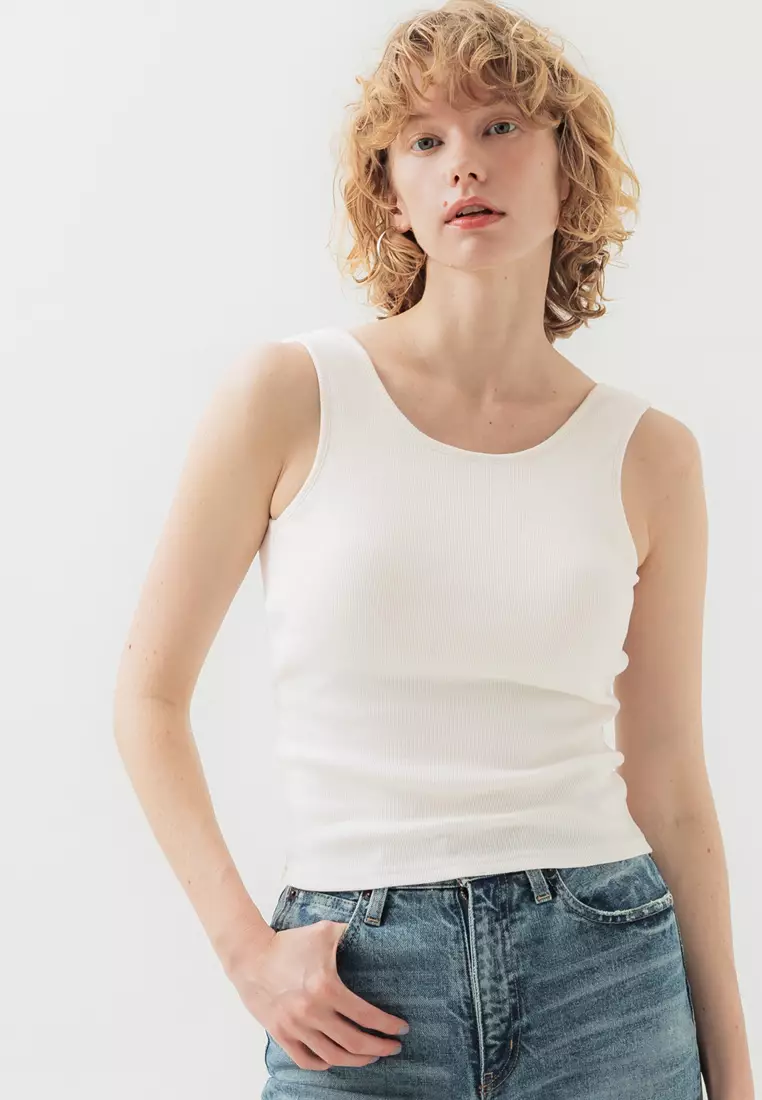 Buy comcoca BACK OPEN Tank Top Bra top（Regular Fit） 2025 Online | ZALORA