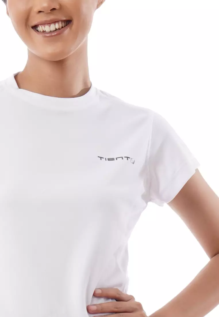 Jual Tiento Tiento Kaos Dry Fit Women Baju Olahraga Lari Original 2024 ...
