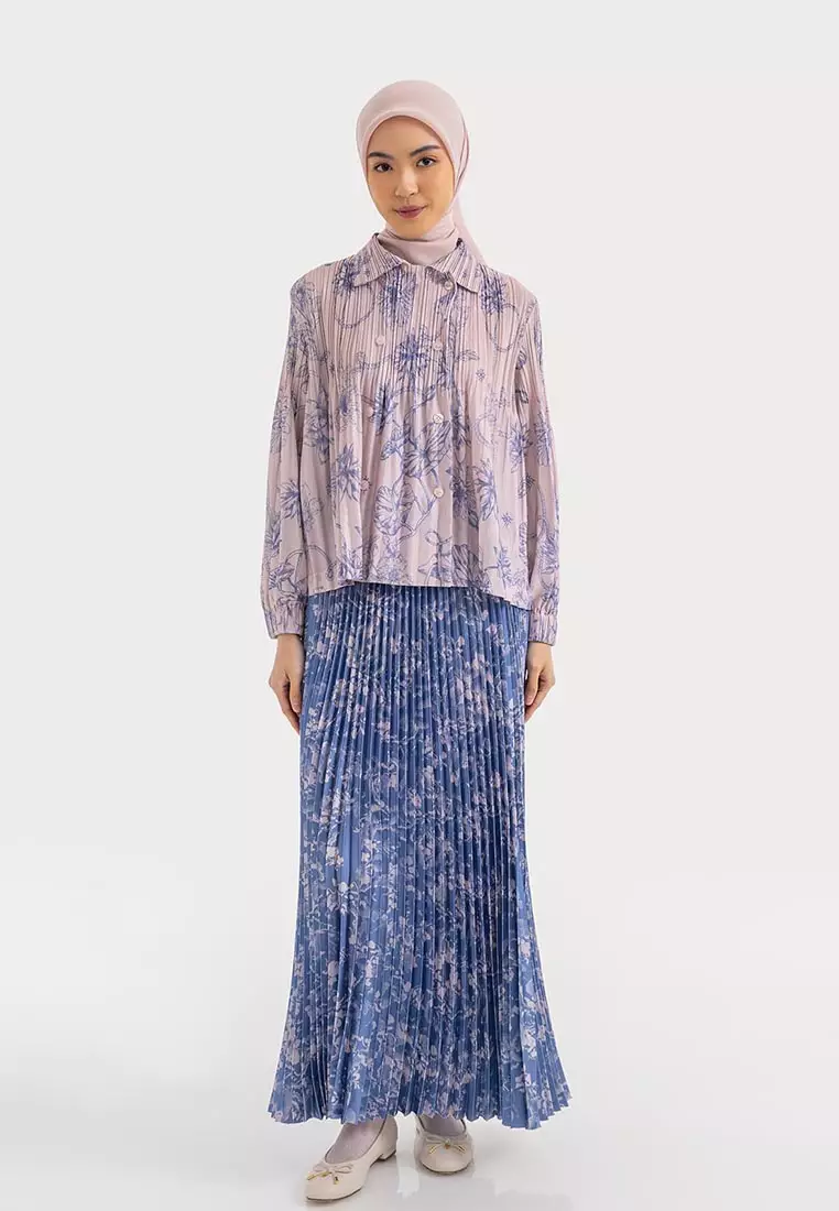 Jual Riamiranda ZALORAYA Ria Miranda Beige Cordie Top Original 2025 | ZALORA Indonesia