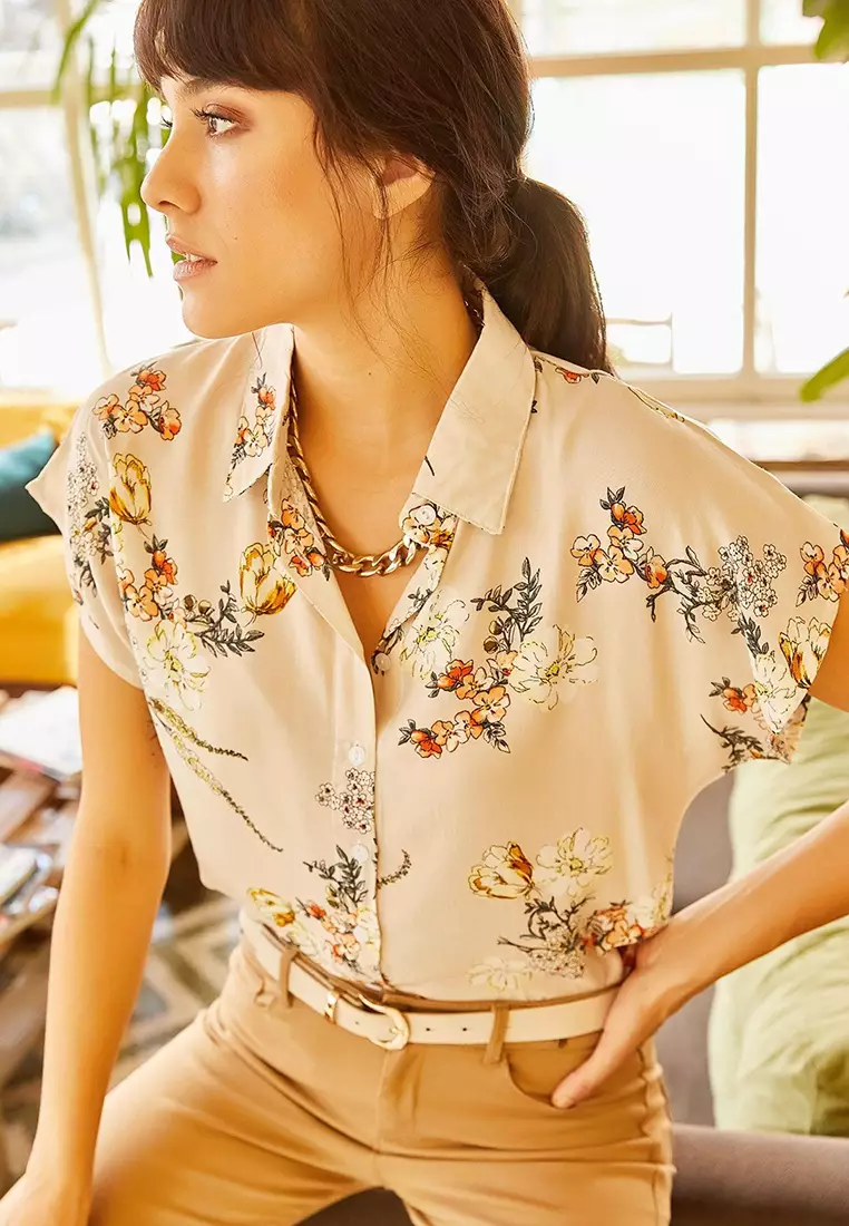 Buy Olalook Floral Bat Shirt 2026 Online | ZALORA