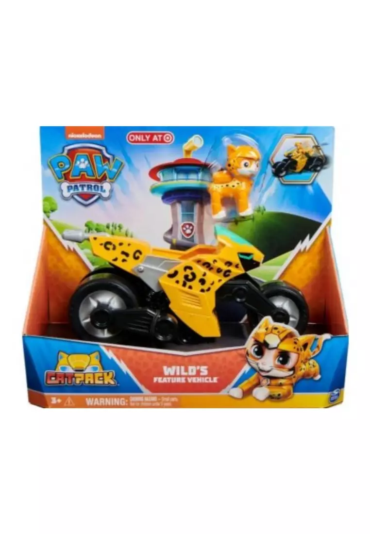 Buy Paw Patrol Paw Patrol Wild Cat With His Motorcycle Leopard 2025 ...
