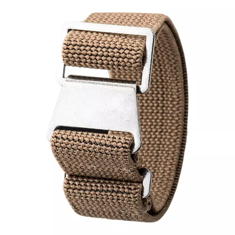 Jual Strap Guy Tali / Strap Guy MN-TAN-20A-V2 Tan Nylon Silver Folding ...