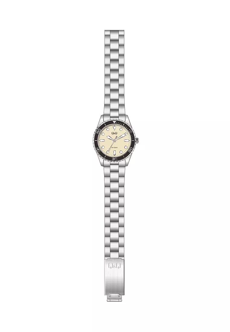 Buy Q&Q Q&Q Q55A-001PY Ladies' Stainless Steel Analogue Watch Online | ZALORA Malaysia