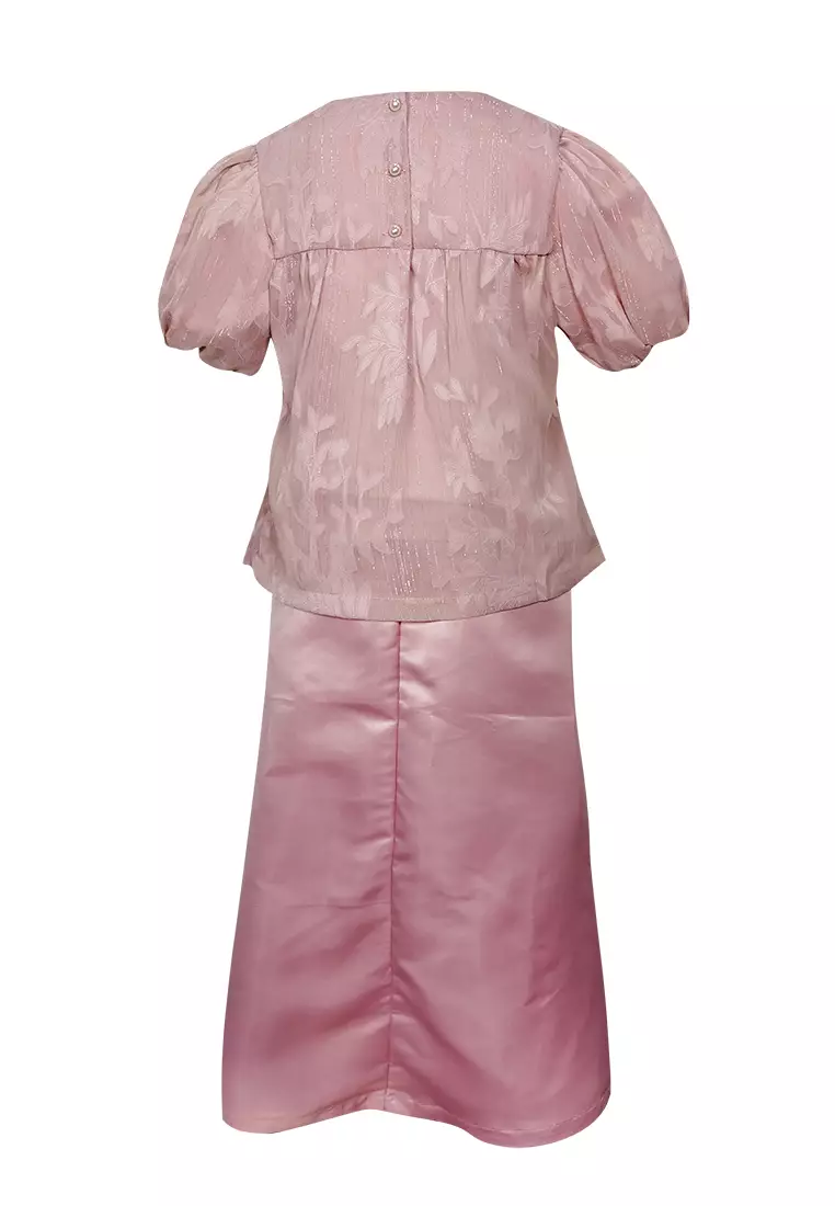 Buy MINI PINK Comel by Mini Pink - Girl Kids & Junior Baju Raya Kurung ...