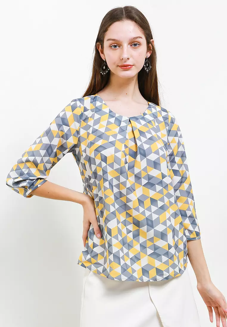 Jual WHITE|MODE Daniza Blouses Original 2026 | ZALORA Indonesia