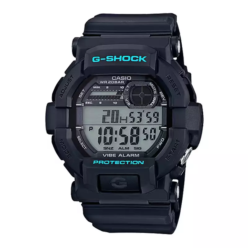 Jual CASIO Jam Tangan Pria Casio G-Shock GD-350-1CDR Vibe Alarm Digital ...