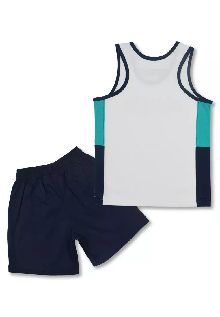Buy Moose Gear Boys Sando Combi With Short Set Online Zalora Philippines