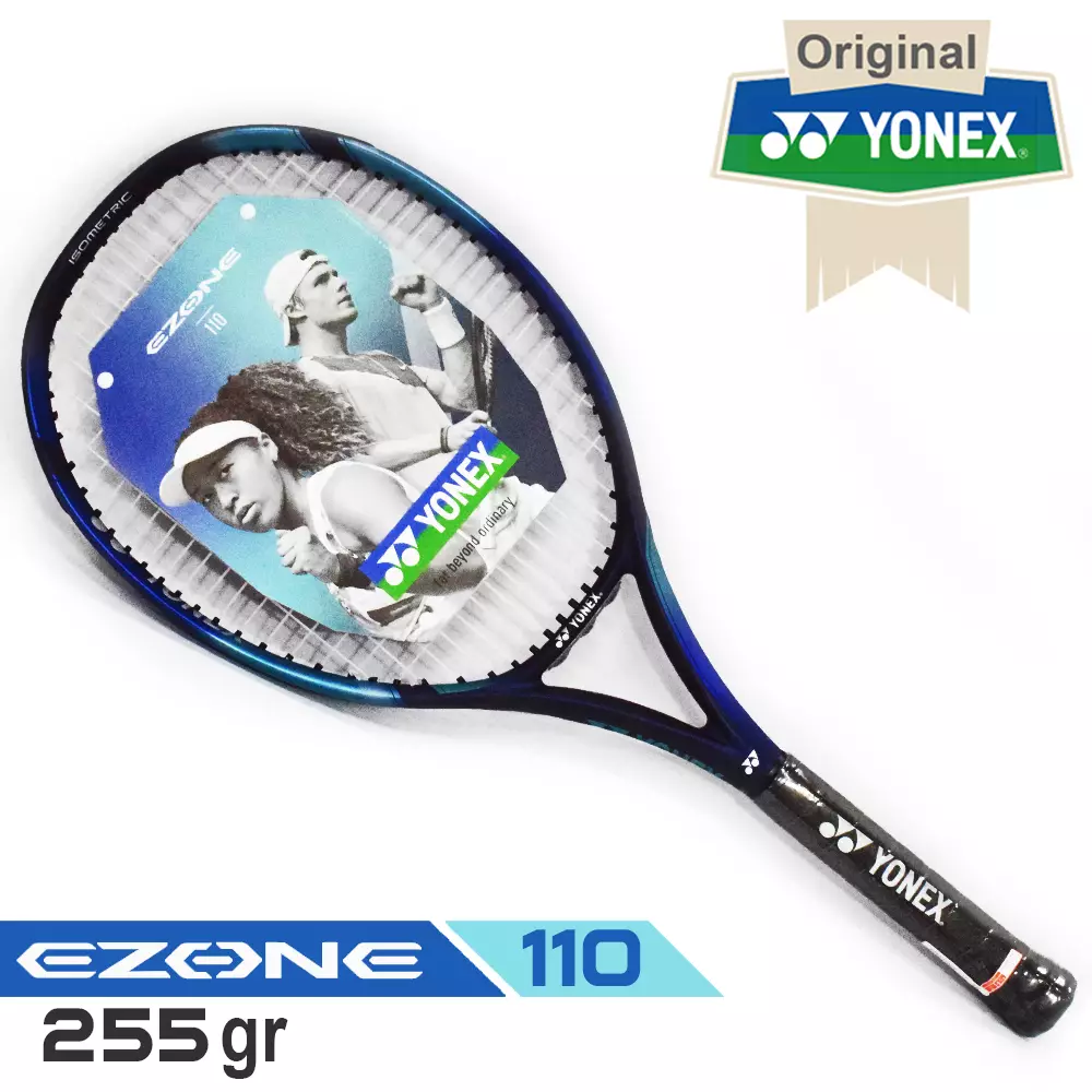 Jual Yonex Raket Tenis Yonex Ezone 110 Sky Blue 255g Original 2025 | ZALORA Indonesia
