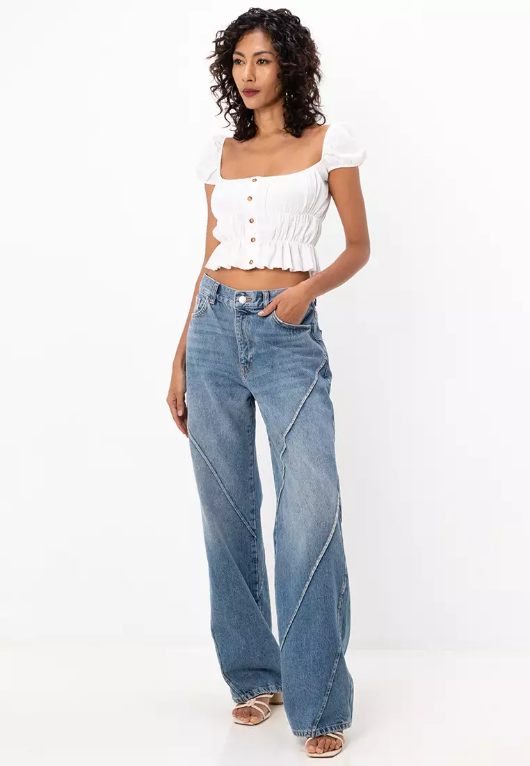 Buy ASOS Design Crinkle Sun Top 2025 Online | ZALORA Philippines