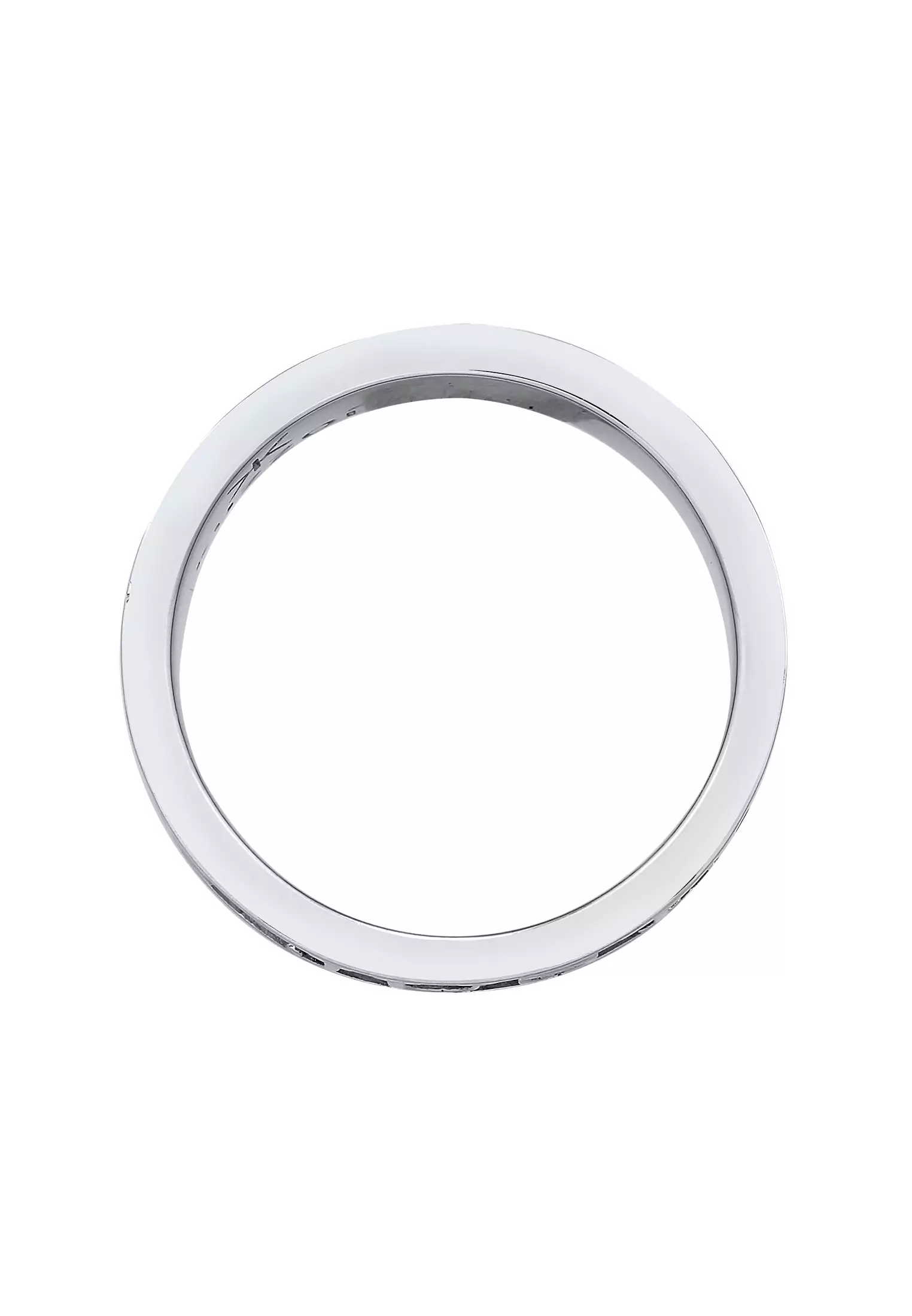 Buy Kuzzoi Men's Silver Justicia Veritas Band Ring 2026 Online | ZALORA