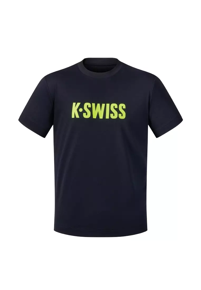 K-Swiss K-SWISS LOGO COTTON T-SHIRT 2025 | Buy K-Swiss Online | ZALORA ...