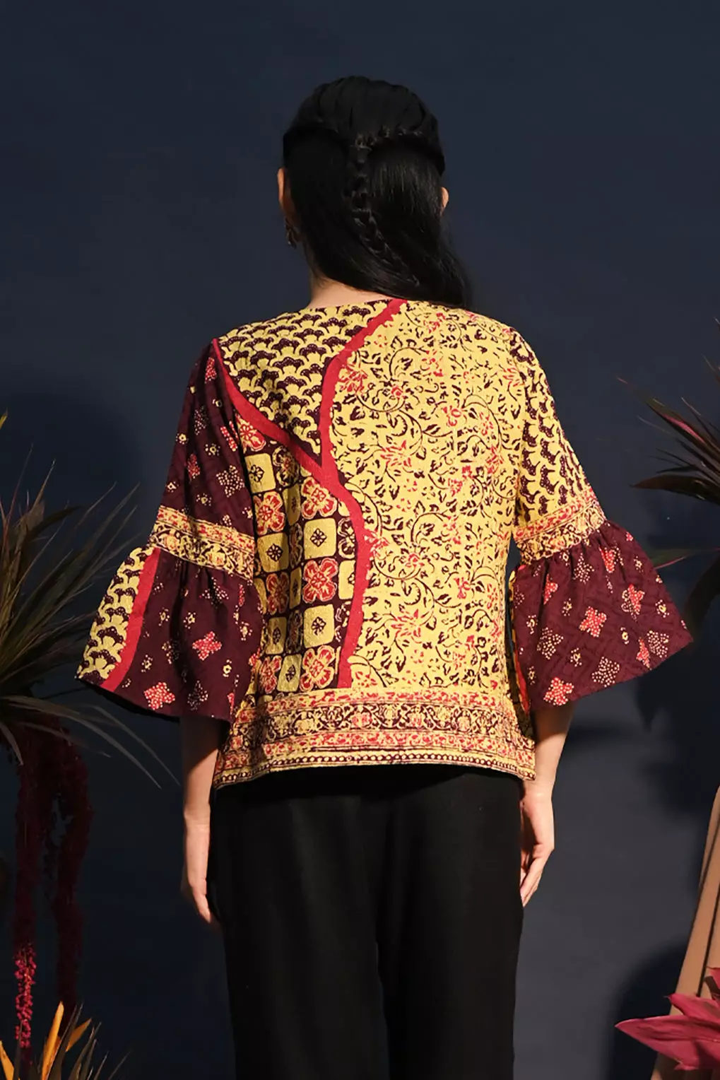 Jual Nona Rara Batik NONA RARA - Vinci Sembagi T3169, Blouse Batik ...