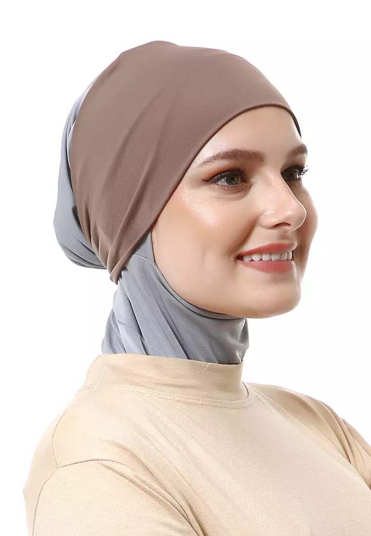 Jual Evernoon Rizka Inner Jilbab Muslimah Wanita Regular Fit - Browny Original 2025 | ZALORA ...
