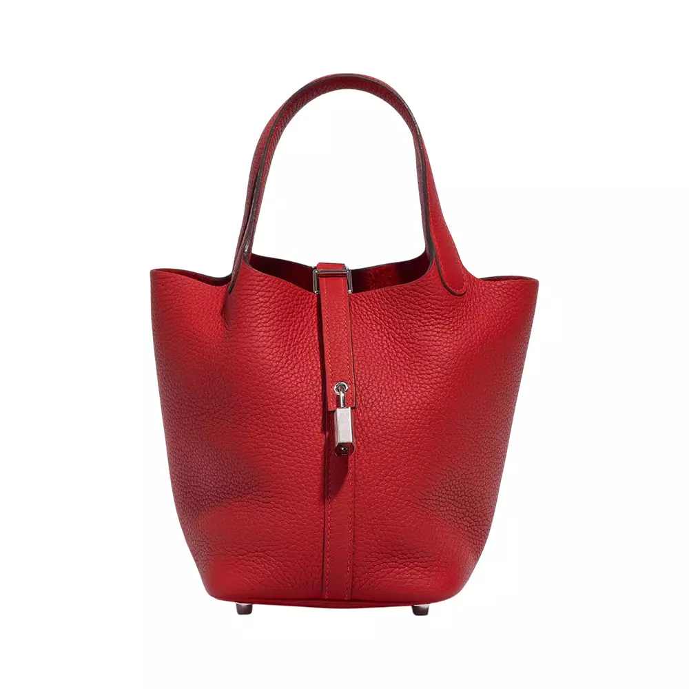 Jual Hermès Picotin 18 Rouge Casaque H Taurillon Clemence Phw W ...