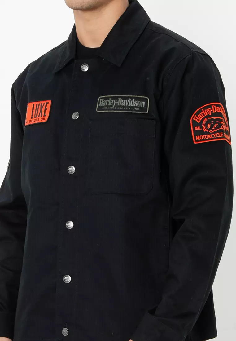 Buy Harley-Davidson Harley-Davidson® Working Man Overshirt 2025 Online ...